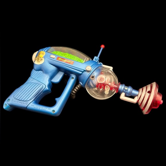 Mattel | Toys | Vintage Mars Attacks Martian Brain Disintegrator Blue ...